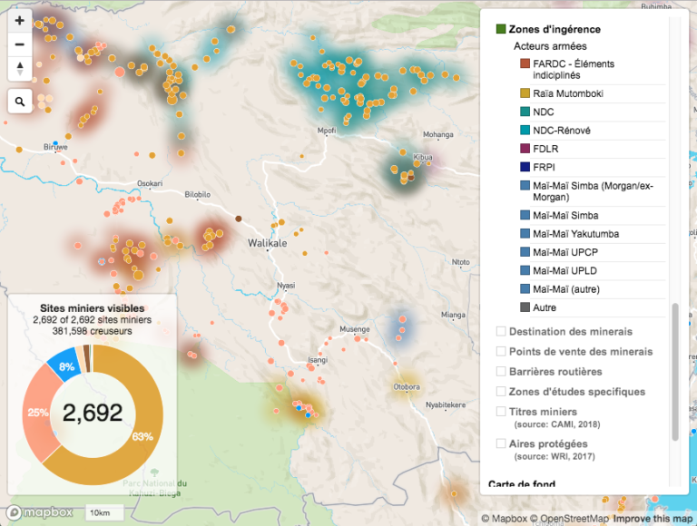 Mapping artisanal mining areas and mineral supply chains in eastern DRC ...