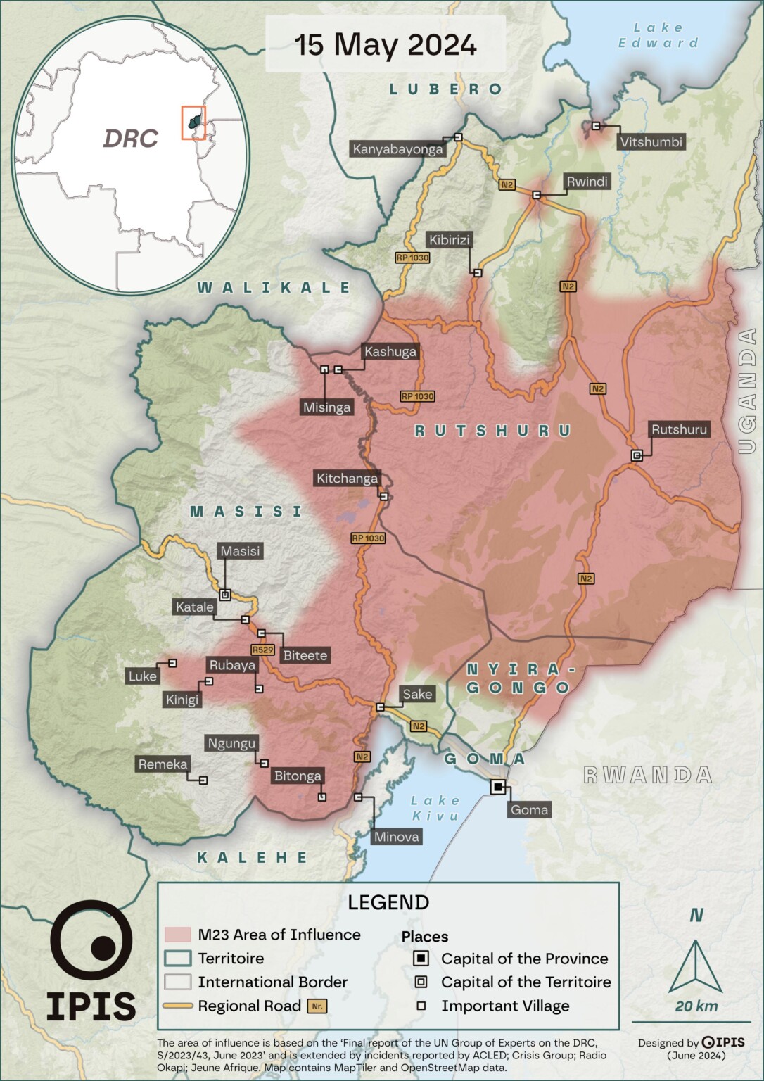 Cartes de la RDC - IPIS