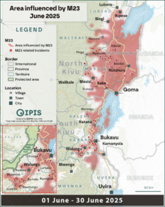 Mapping the M23's territorial influence in eastern DRC - IPIS